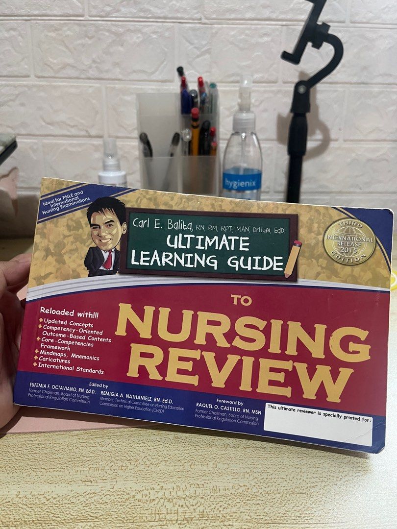 Take all ‼️ Carl Balita reviewers for Nursing/NLE, Hobbies & Toys ...