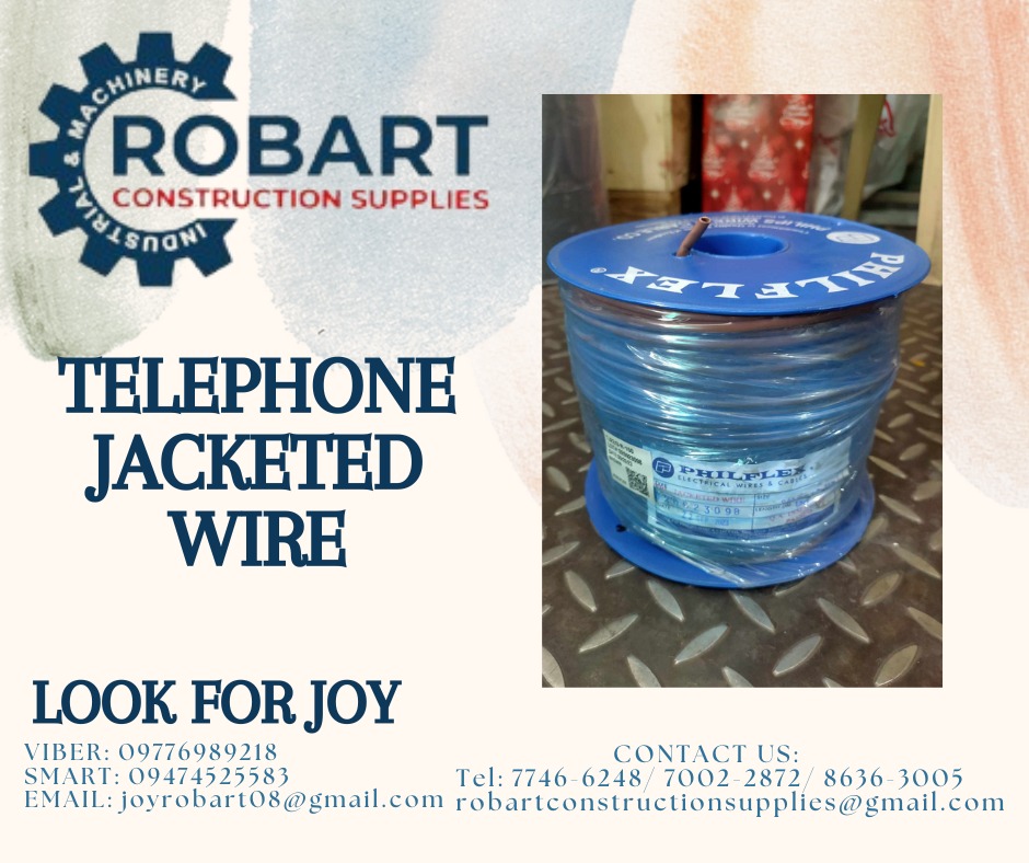 TELEPHONE JACKETED WIRE, Commercial & Industrial, Construction ... TELEPHONE JACKETED WIRE, Commercial & Industrial, Construction ...