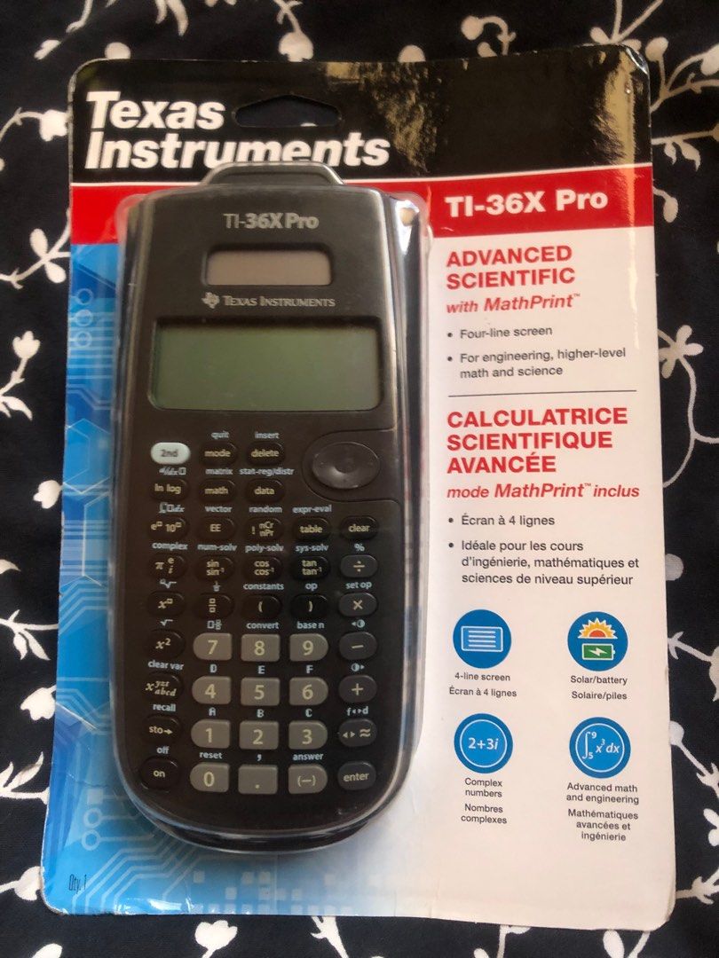 TEXAS INSTRUMENTS TI-36X Pro (BRAND NEW SEALED), Mobile Phones ...
