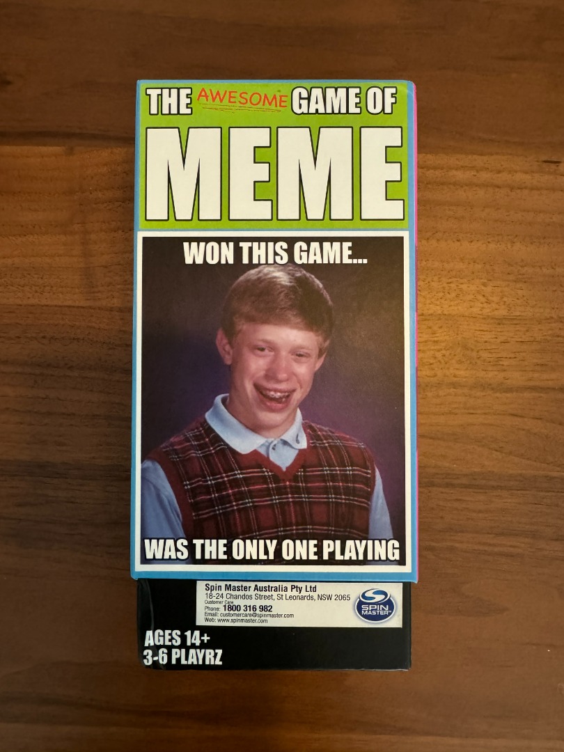 The Awesome Game of Meme, Hobbies & Toys, Toys & Games on Carousell