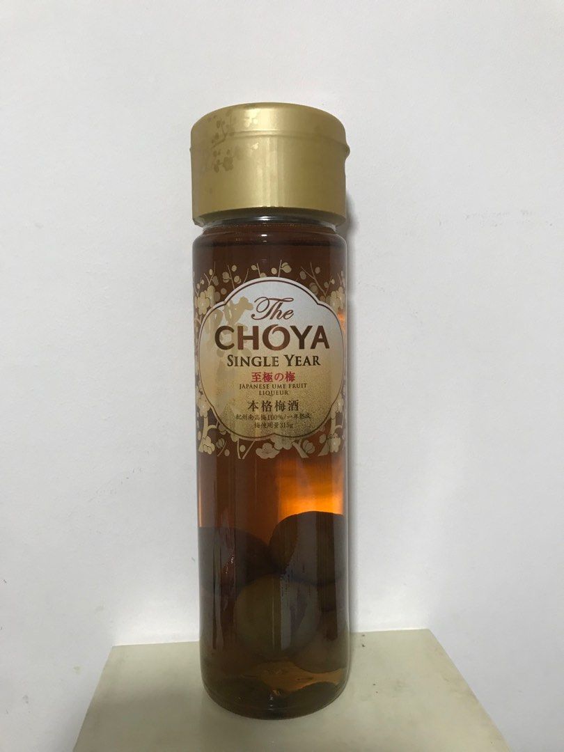 The CHOYA. Single Year. 315g Japanese UME Fruit Liqueur, Food & Drinks ...