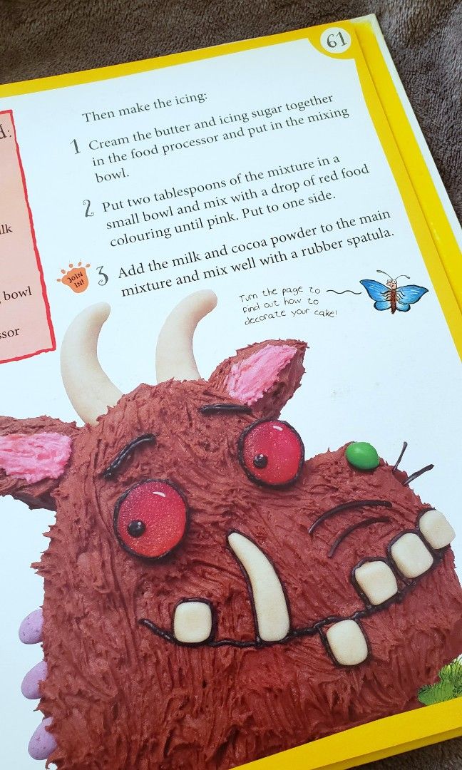 The Gruffalo Cookbook : Gruffalo crumble and other recipes., Hobbies ...