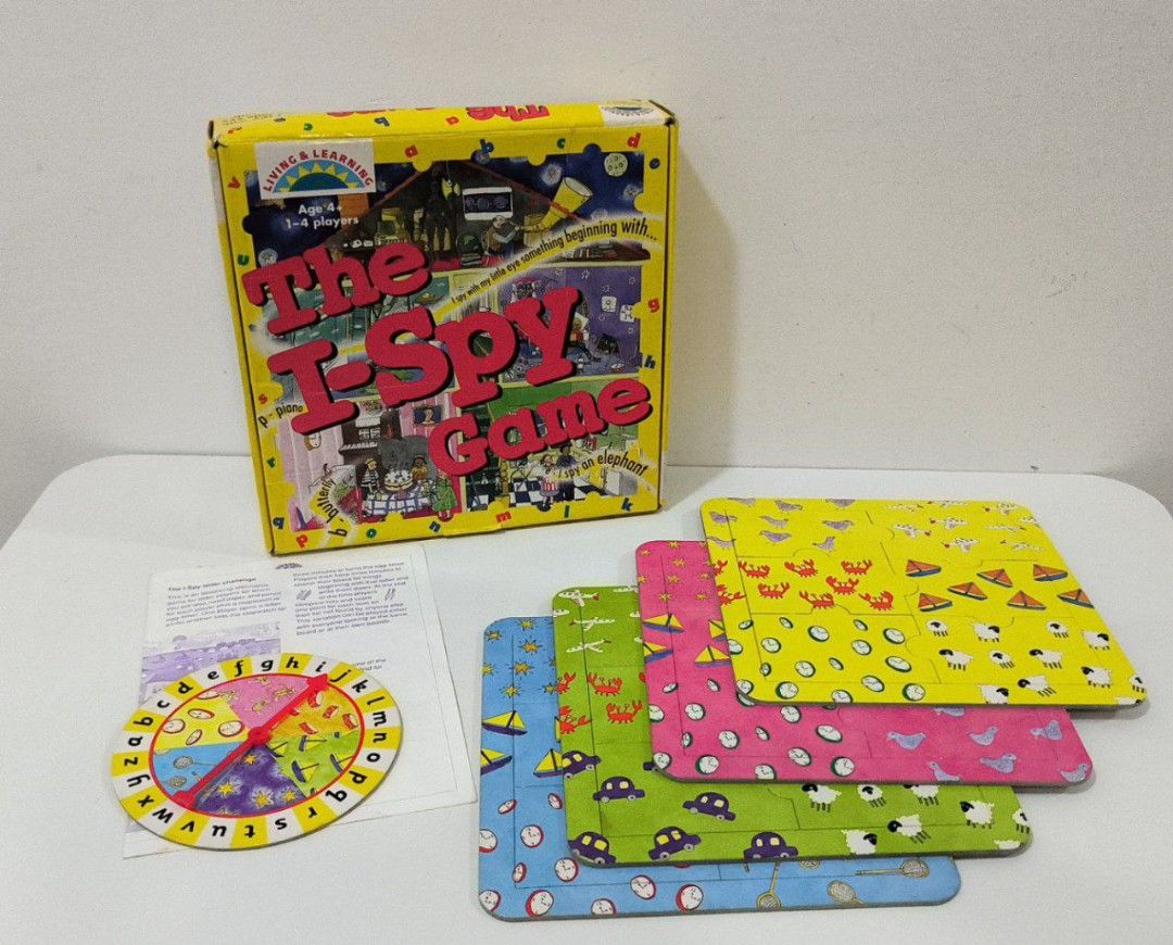 The I-Spy game family games For age 4+ Complete with box, Hobbies ...