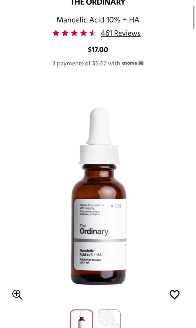 The Ordinary, Beauty & Personal Care, Face, Face Care on Carousell