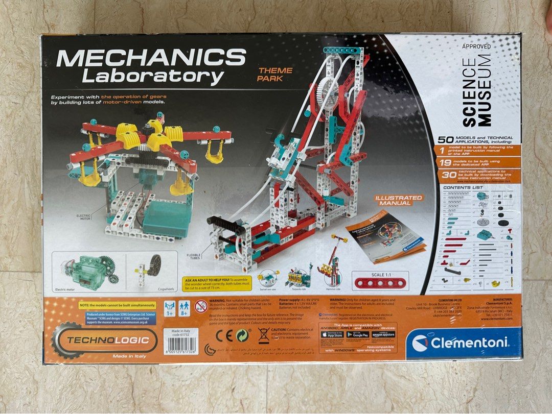 STEM Theme Park Clementoni Mechanics Laboratory STEM, Hobbies & Toys ...
