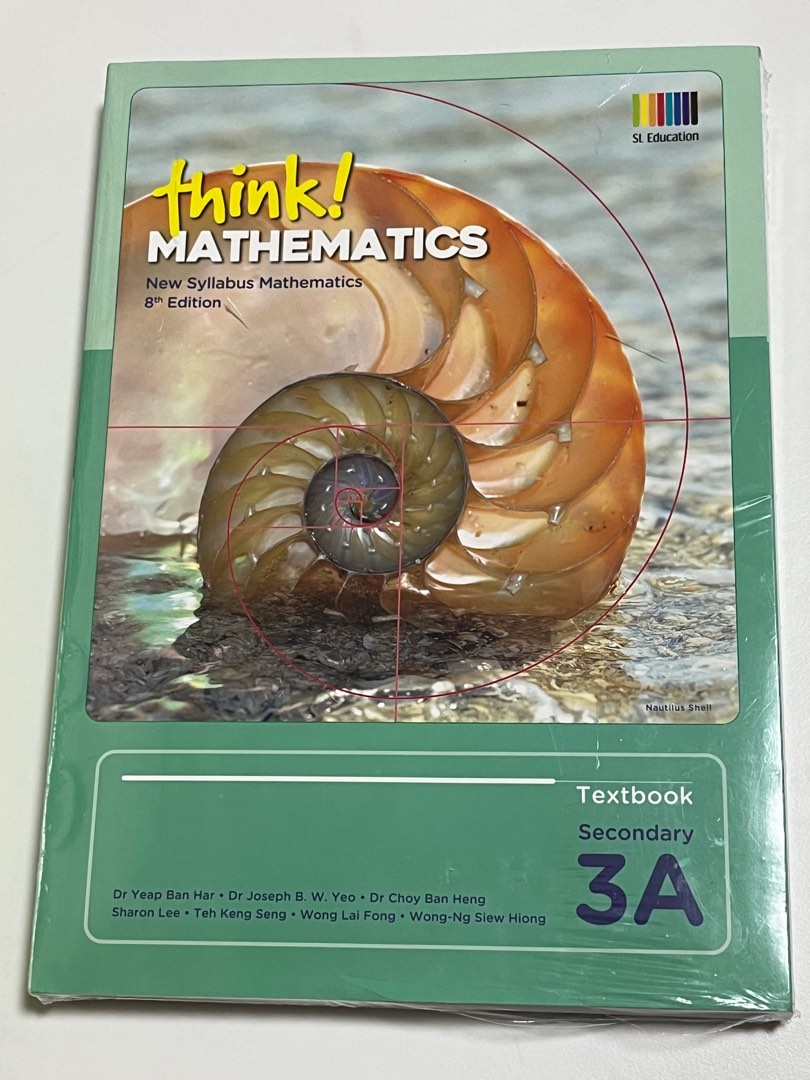 think! Mathematics Textbook 3A & 3B (8th Edition), Hobbies & Toys ...
