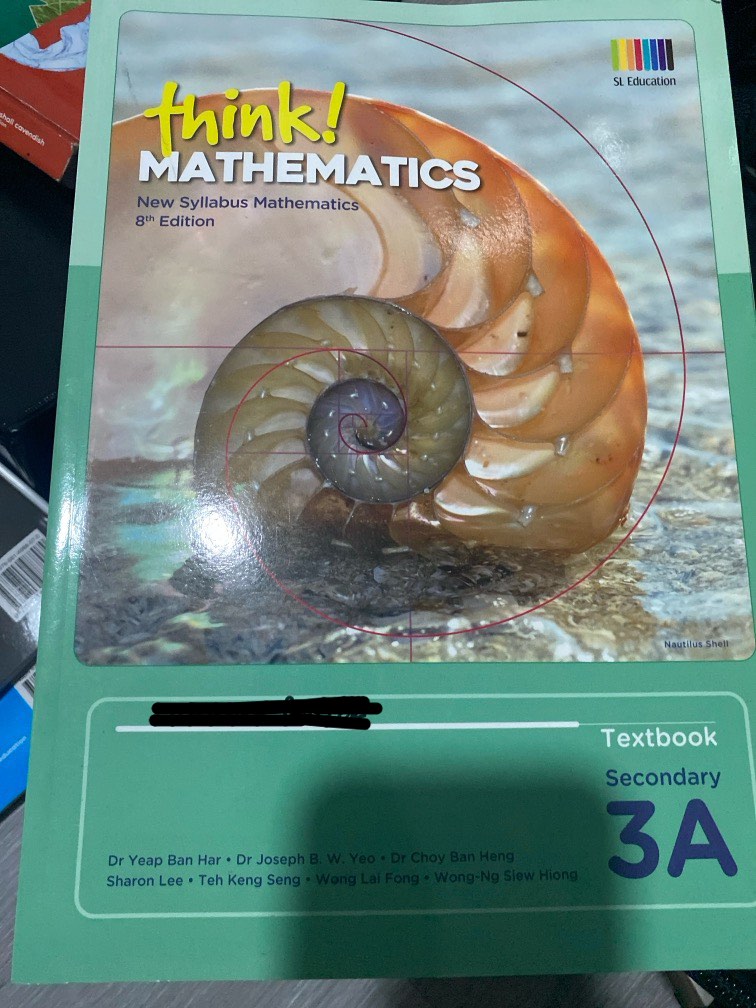 think! maths textbook 3A &3B 8th edition, Hobbies & Toys, Books ...