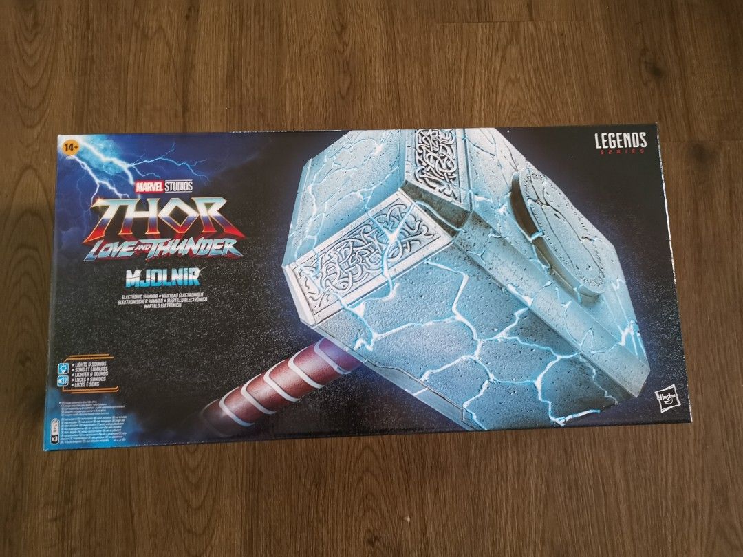 Thor Mjolnir Premium Electronic Roleplay Hammer, Hobbies & Toys, Toys & Games on Carousell