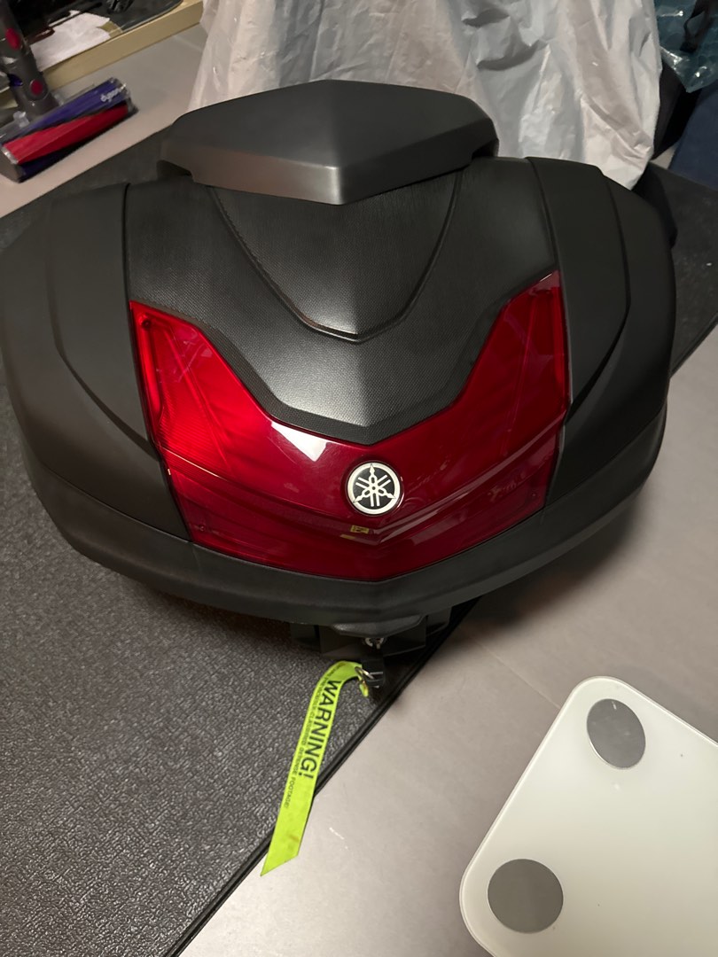 Yamaha original 50l top box, Motorcycles, Motorcycle Accessories on ...