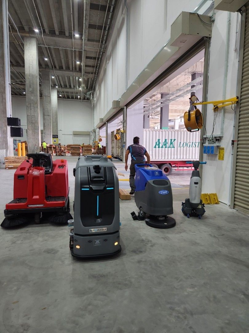 TN70 Robot Floor Scrubber Autonomous Cleaning for Industrial Commercial ...