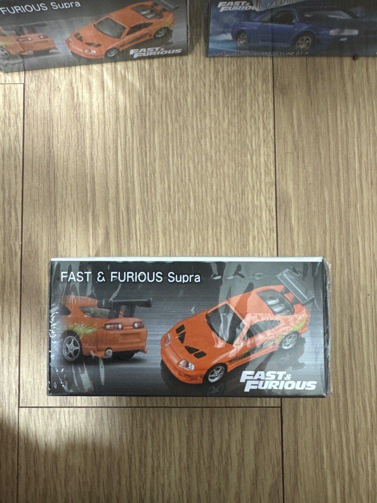 Tomica UNLIMITED TOYOTA Supra (Fast & Furious), Hobbies & Toys, Toys & Games on Carousell