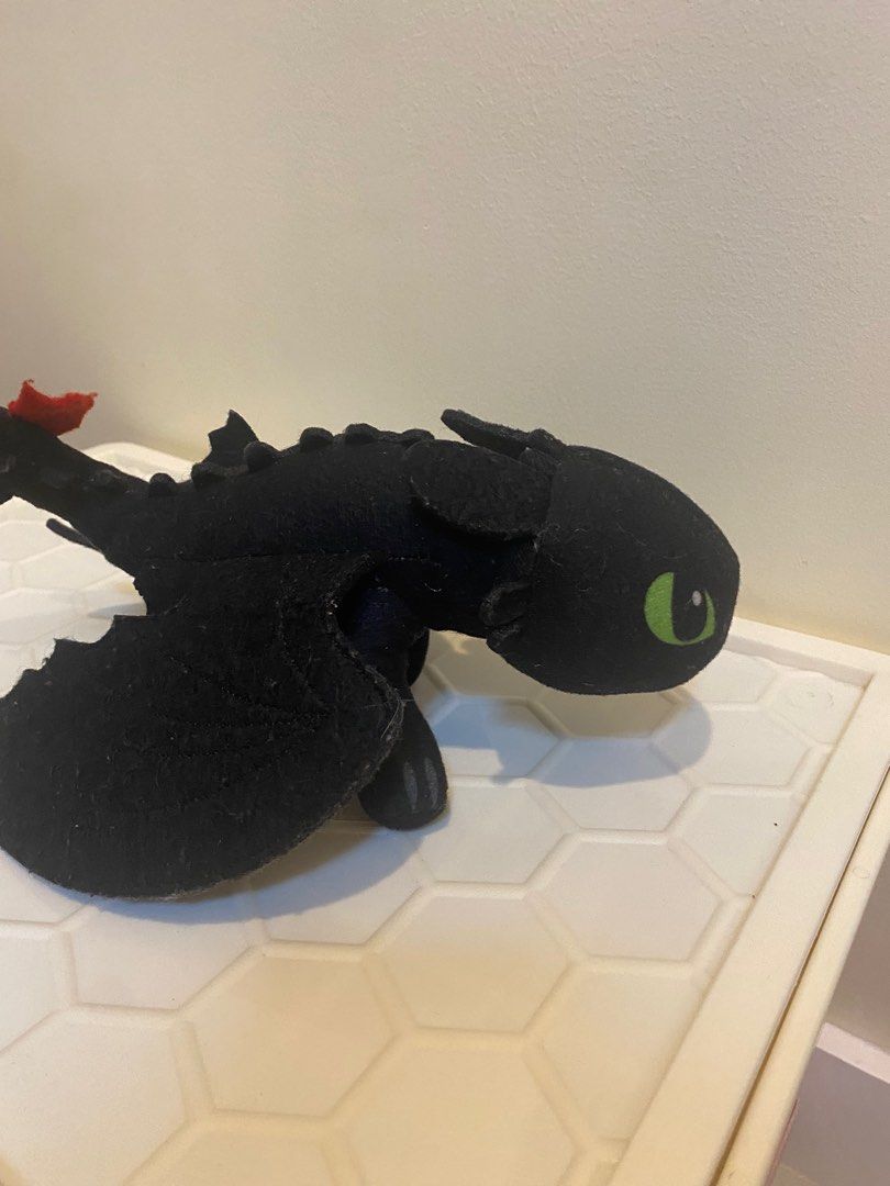 Toothless Stuff Toy Plush, Hobbies & Toys, Toys & Games on Carousell