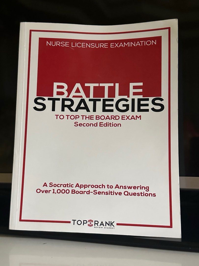 TOPRANK BATTLE STRATEGIES BOOK - 2ND EDITION, Hobbies & Toys, Books ...