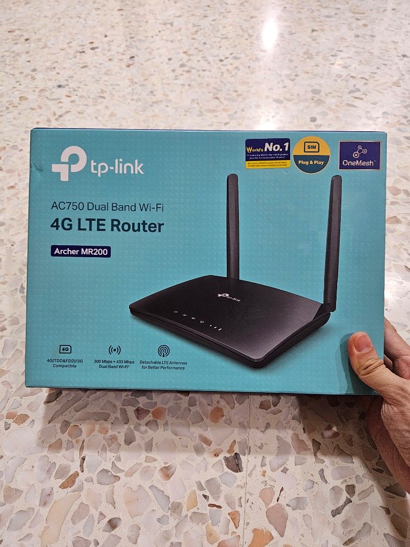 TP-Link Sim Card 4G LTE Router, Computers & Tech, Parts & Accessories ...