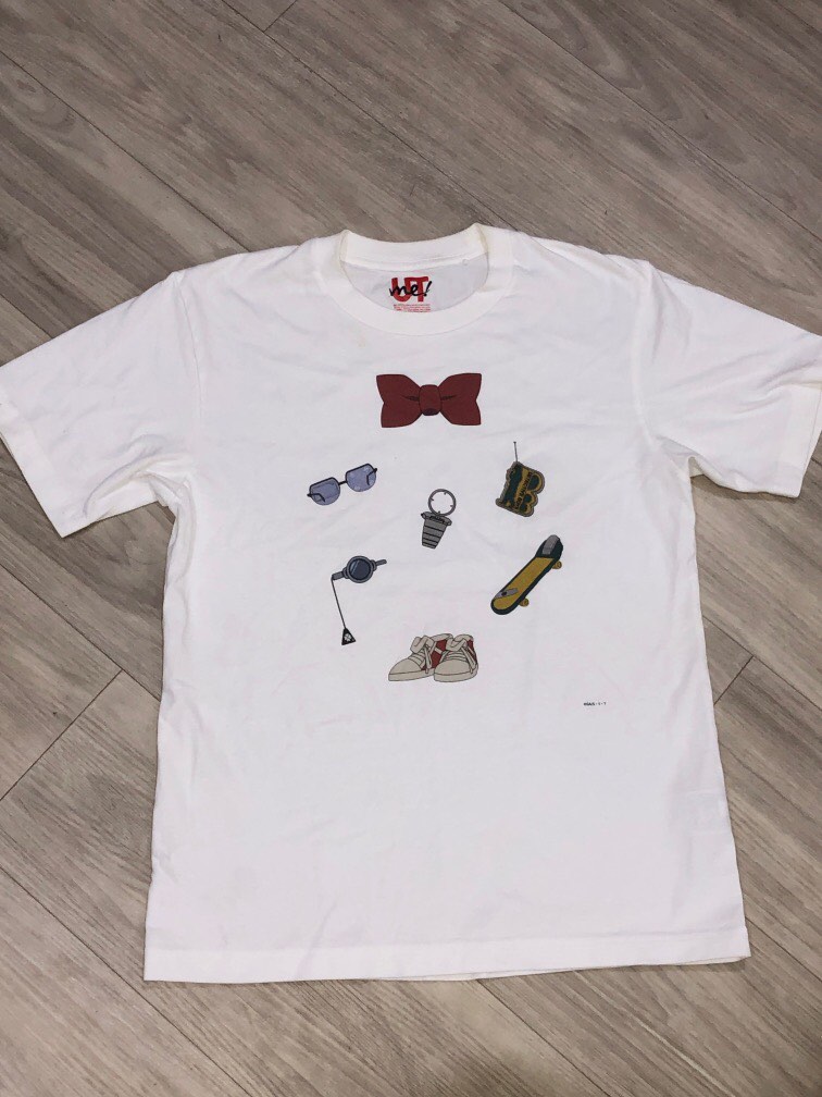 Uniqlo Basic White Tshirt Tee kaos putih custom design UT Me Japan ...