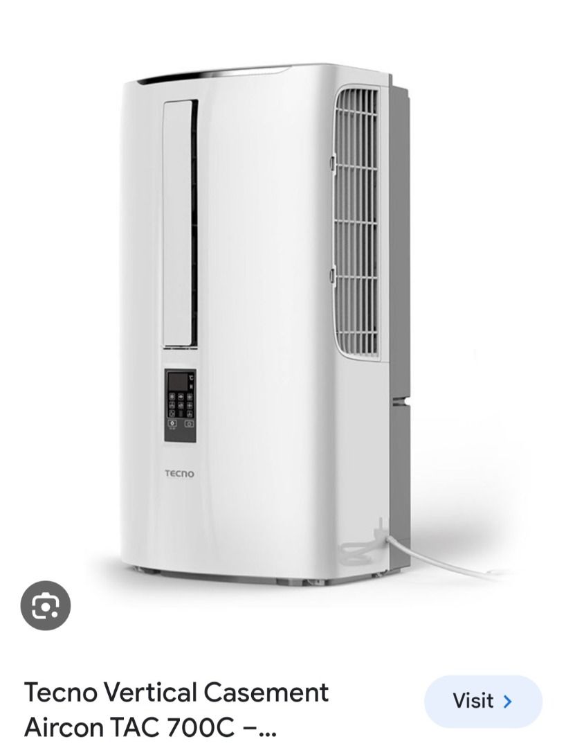 Used Techno 7000btu casement aircon, TV & Home Appliances, Air ...