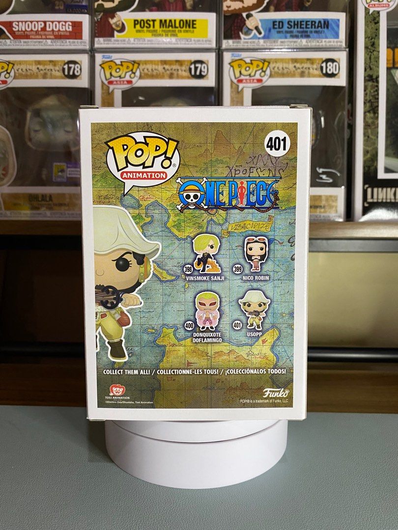 Usopp 401 Funko Pop | One Piece Funko Pop | Usopp Funko Pop, Hobbies ...