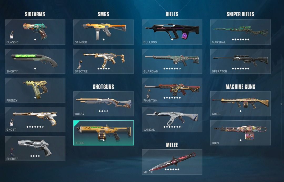 Valorant 25 prem skin VCT KNIFE, Video Gaming, Gaming Accessories, In ...