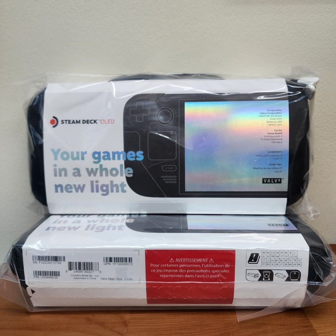 Valve Steam Deck OLED 512GB Console, Video Gaming, Video Game Consoles ...