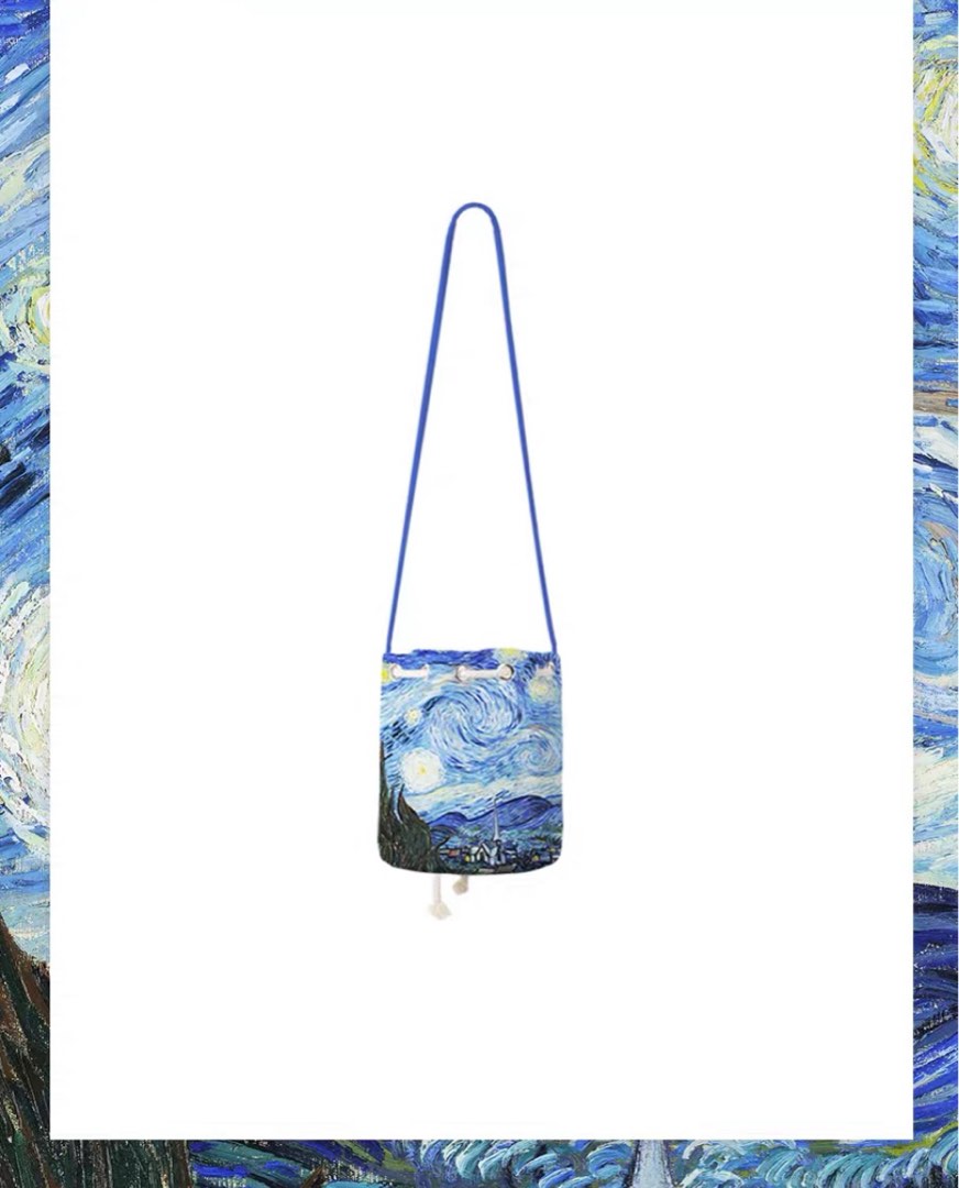 Van Gogh starry bag, Women's Fashion, Bags & Wallets, Cross-body Bags ...