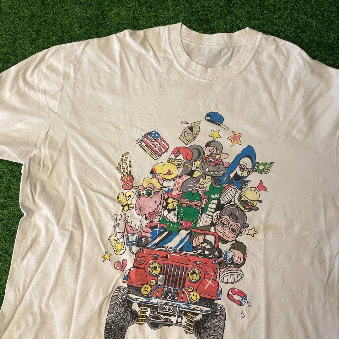 Vintage 1993 Chill Since Art Tee, Men's Fashion, Tops & Sets, Tshirts ...