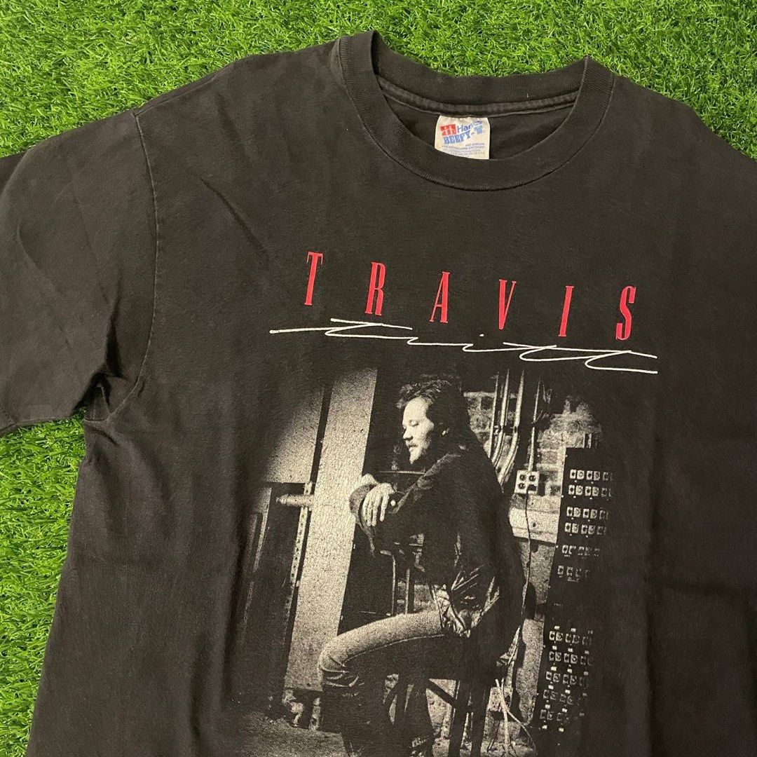 Vintage 1993 Travis Tritt Tour Shirt, Men's Fashion, Tops & Sets ...