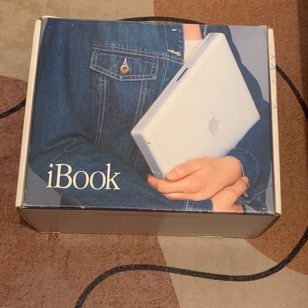 Vintage Apple iBook carton, Computers & Tech, Parts & Accessories ...