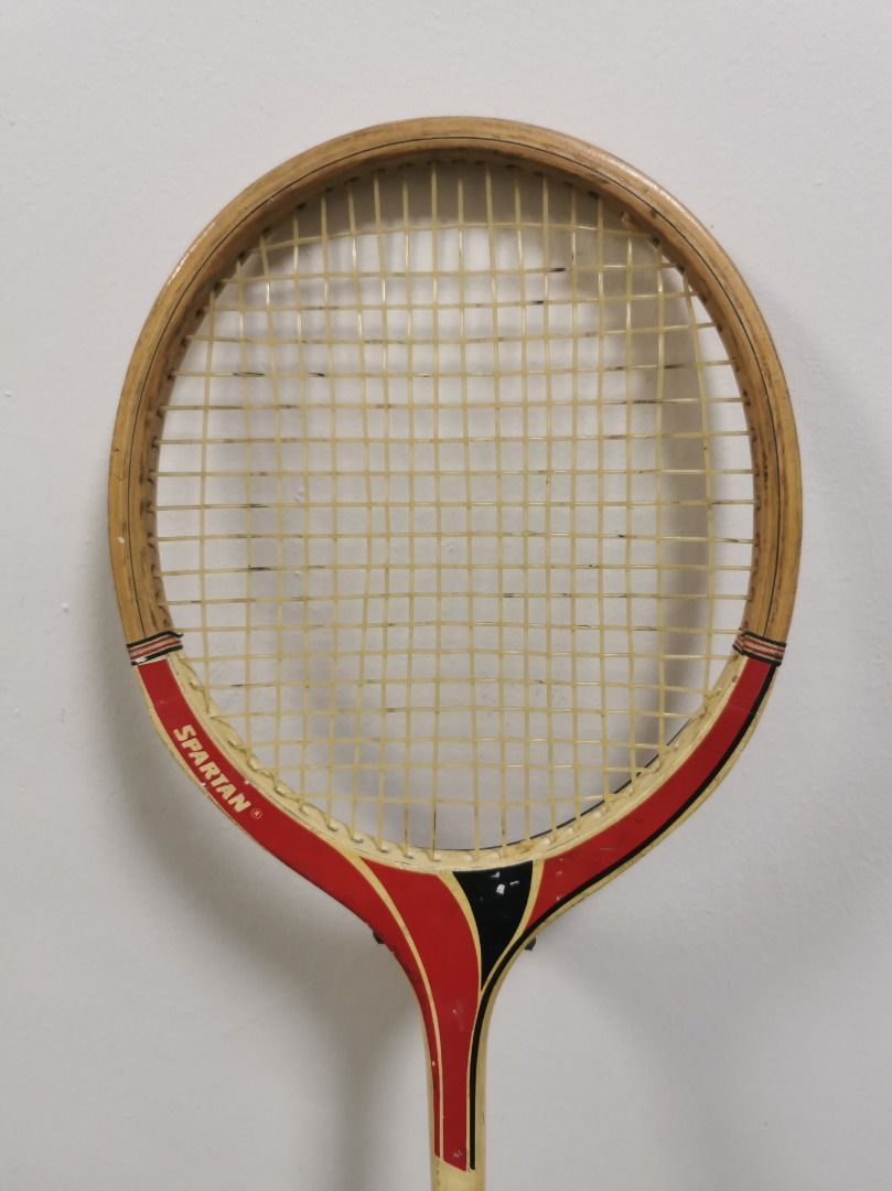 Vintage Spartan ace Khan wooden squash racket Racquet, Sports Equipment ...
