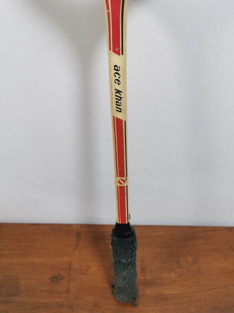 Vintage Spartan ace Khan wooden squash racket Racquet, Sports Equipment ...