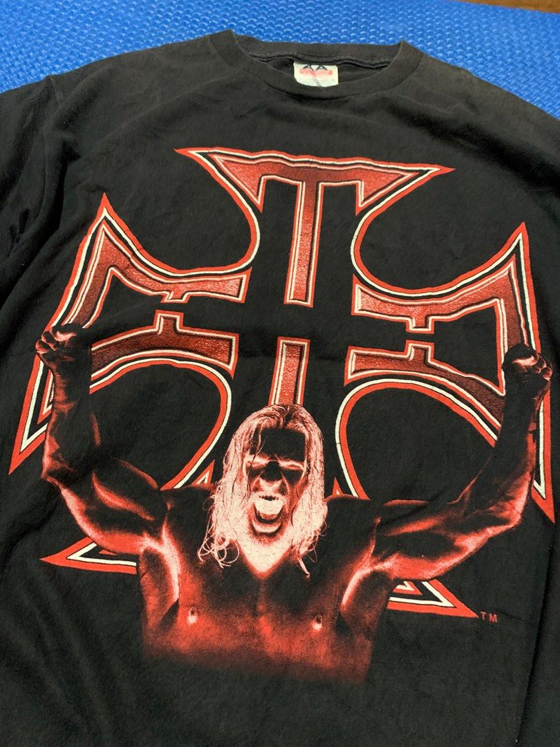 Vintage TRIPLE H 2002 shirt WWE WWF, Men's Fashion, Tops & Sets ...