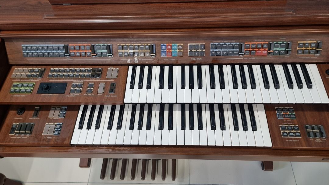 Vintage Yamaha Electone Organ, Hobbies & Toys, Music & Media, Musical ...