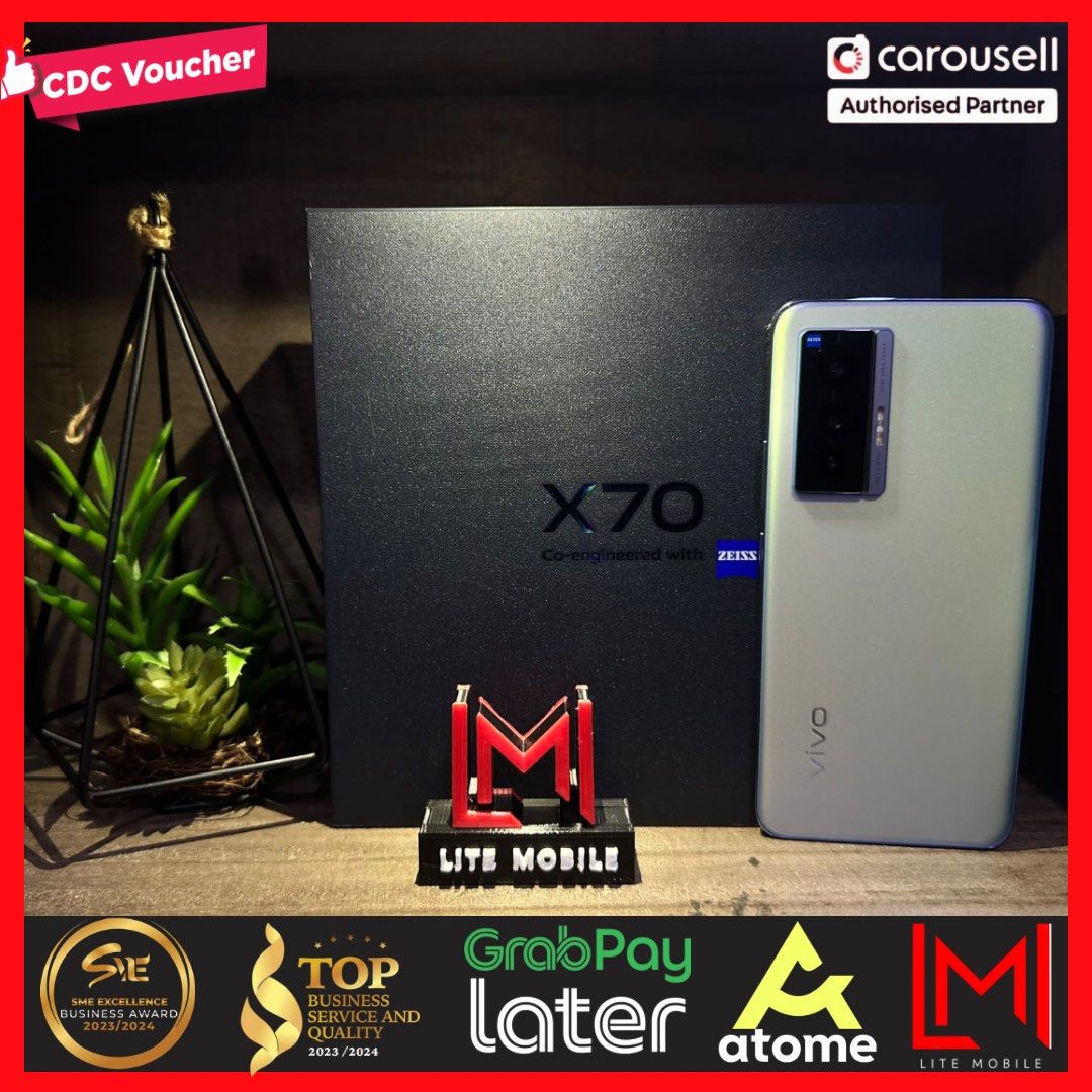 Vivo X70 5G 256GB Aurora Dawn Blue 256 GB, Mobile Phones & Gadgets ...