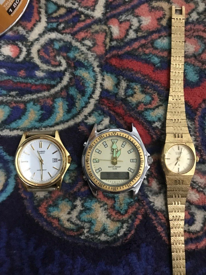 Watch Citizen, casio, Q&Q, Women's Fashion, Watches & Accessories ...