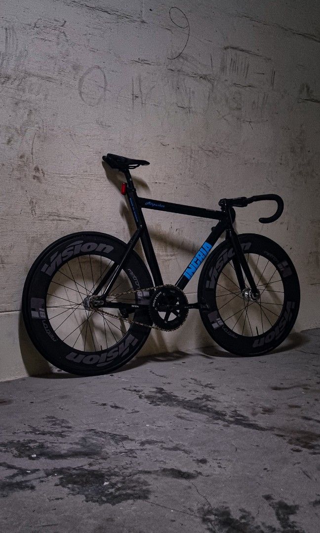 (WTS/WTT) 88mm wheelset with vision decals, Sports Equipment, Bicycles ...