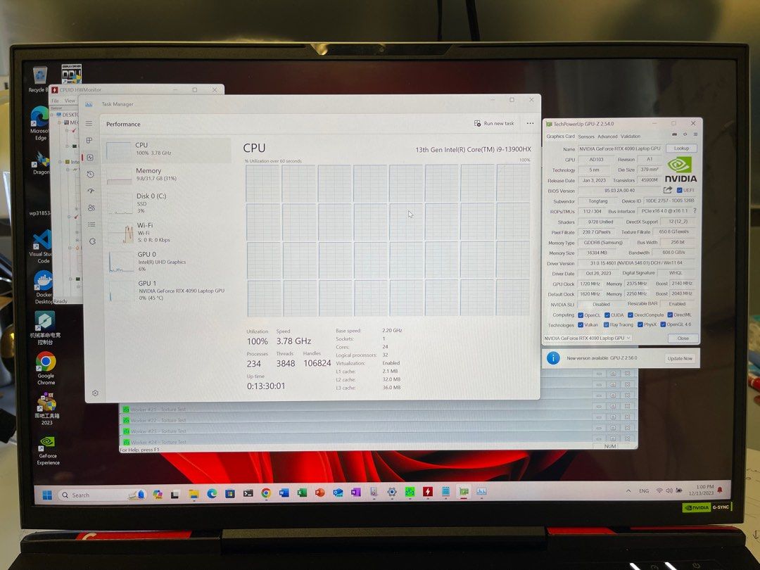機械革命曠世X 4090 水冷筆電 Machrevo Kuangshi X RTX 4090 i9 13900HX, 電腦＆科技, 手提電腦 ...