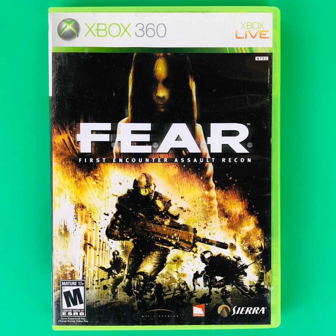 Xbox 360 FEAR, Video Gaming, Video Games, Xbox on Carousell