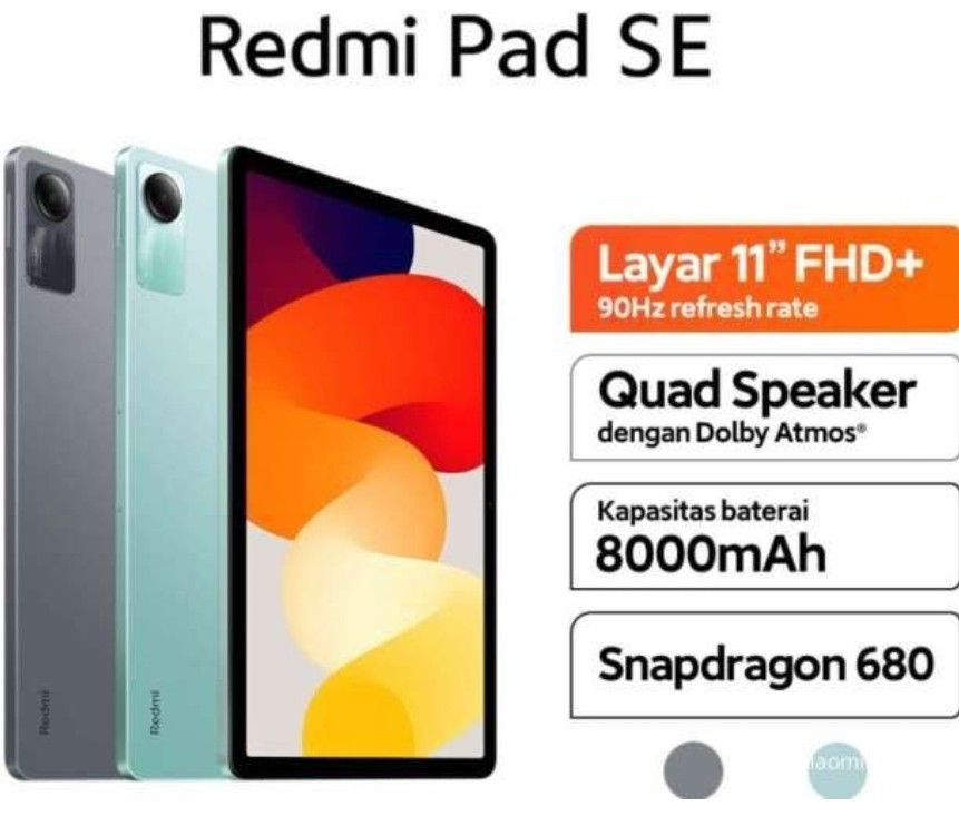 Xiaomi RedMi Pad SE 2023 Green 128 GB, Mobile Phones & Gadgets, Tablets ...
