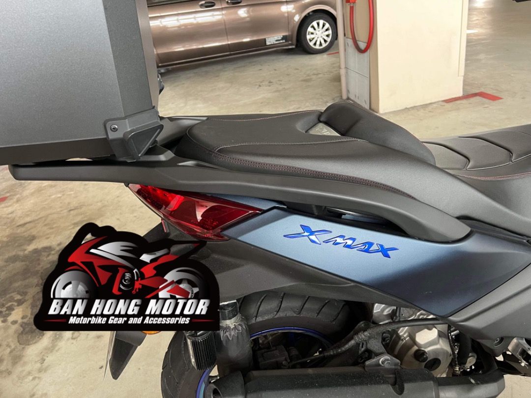 XMAX RACK Heavy Duty Rack Topbox Rack Ready Stock, Motorcycles ...