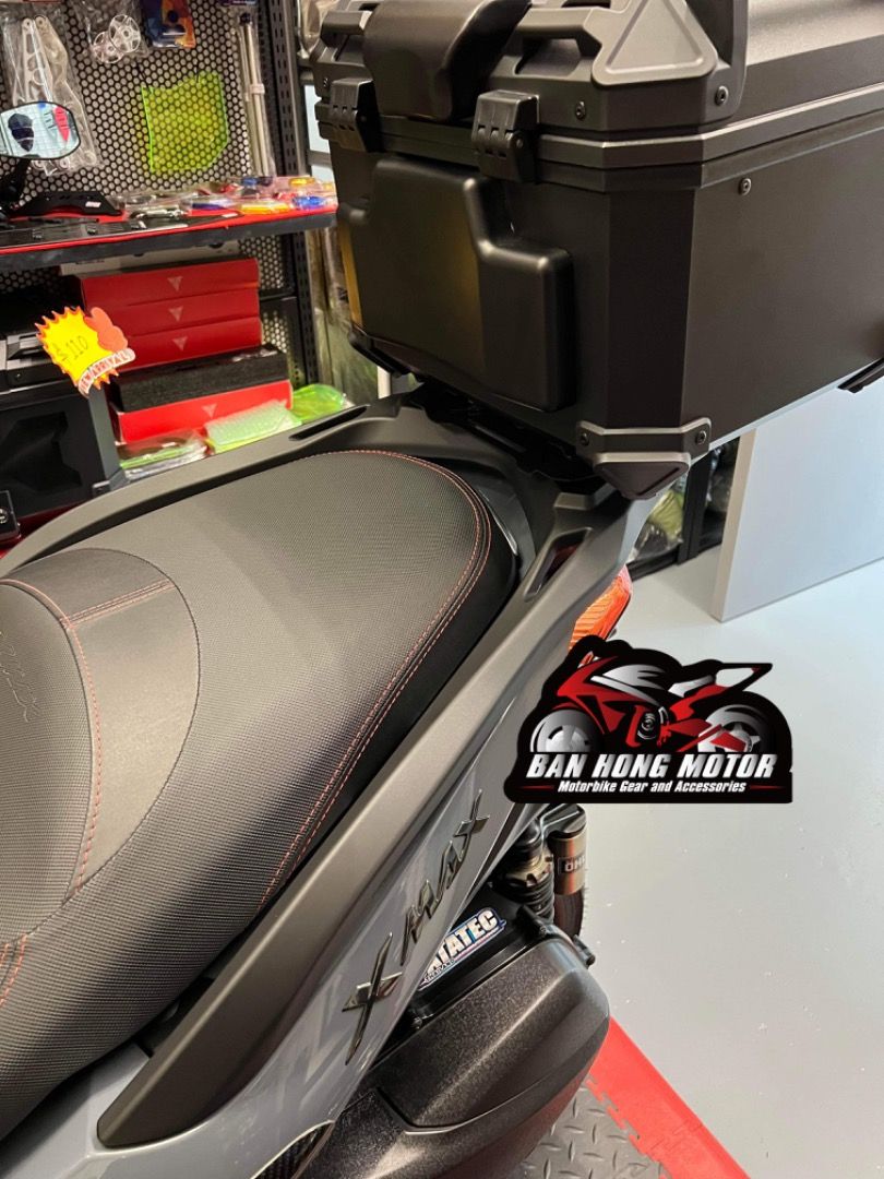 XMAX RACK Heavy Duty Rack Topbox Rack Ready Stock, Motorcycles ...