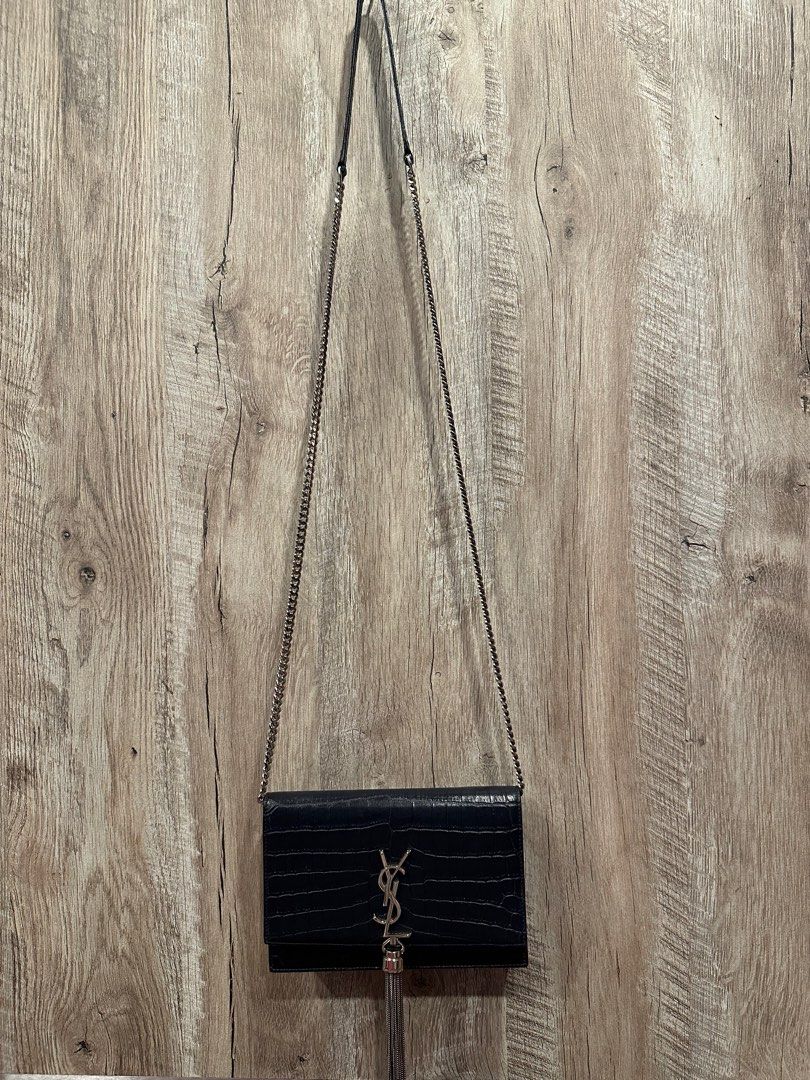 YSL Saint Laurent sling bag, Luxury, Bags & Wallets on Carousell