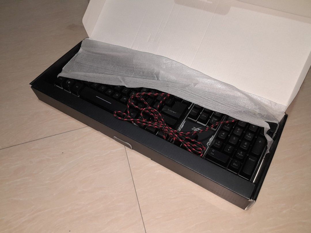 Zeus RGB Keyboard K003 (Dark Vader), Computers & Tech, Parts ...