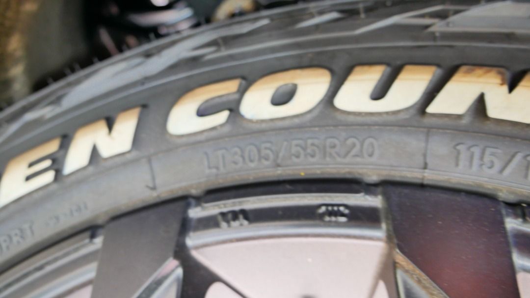 20" WALD MAGS WITH TOYO TIRES 5 HOLES, Car Parts & Accessories, Mags ...