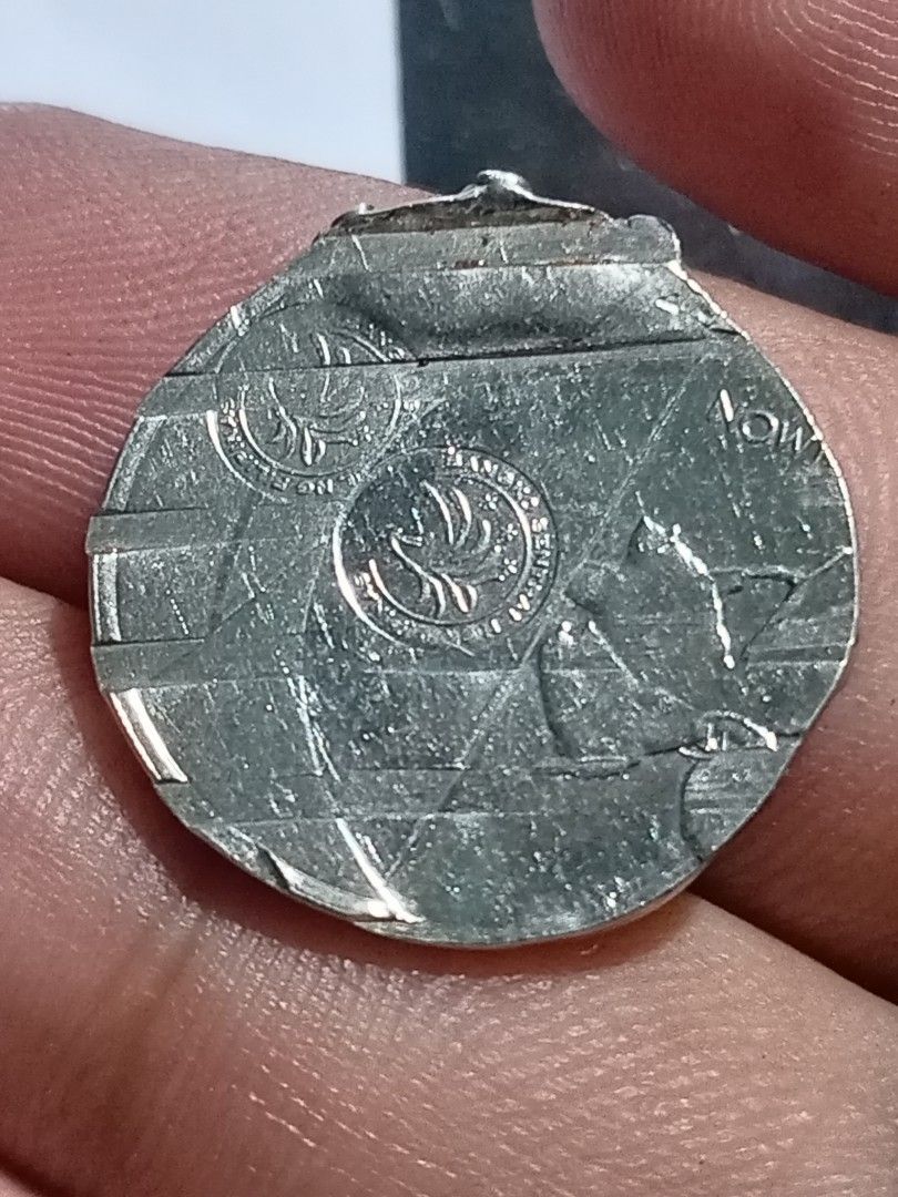 25c ngc double struck error waffled coin, Hobbies & Toys, Memorabilia & Collectibles, Currency ...