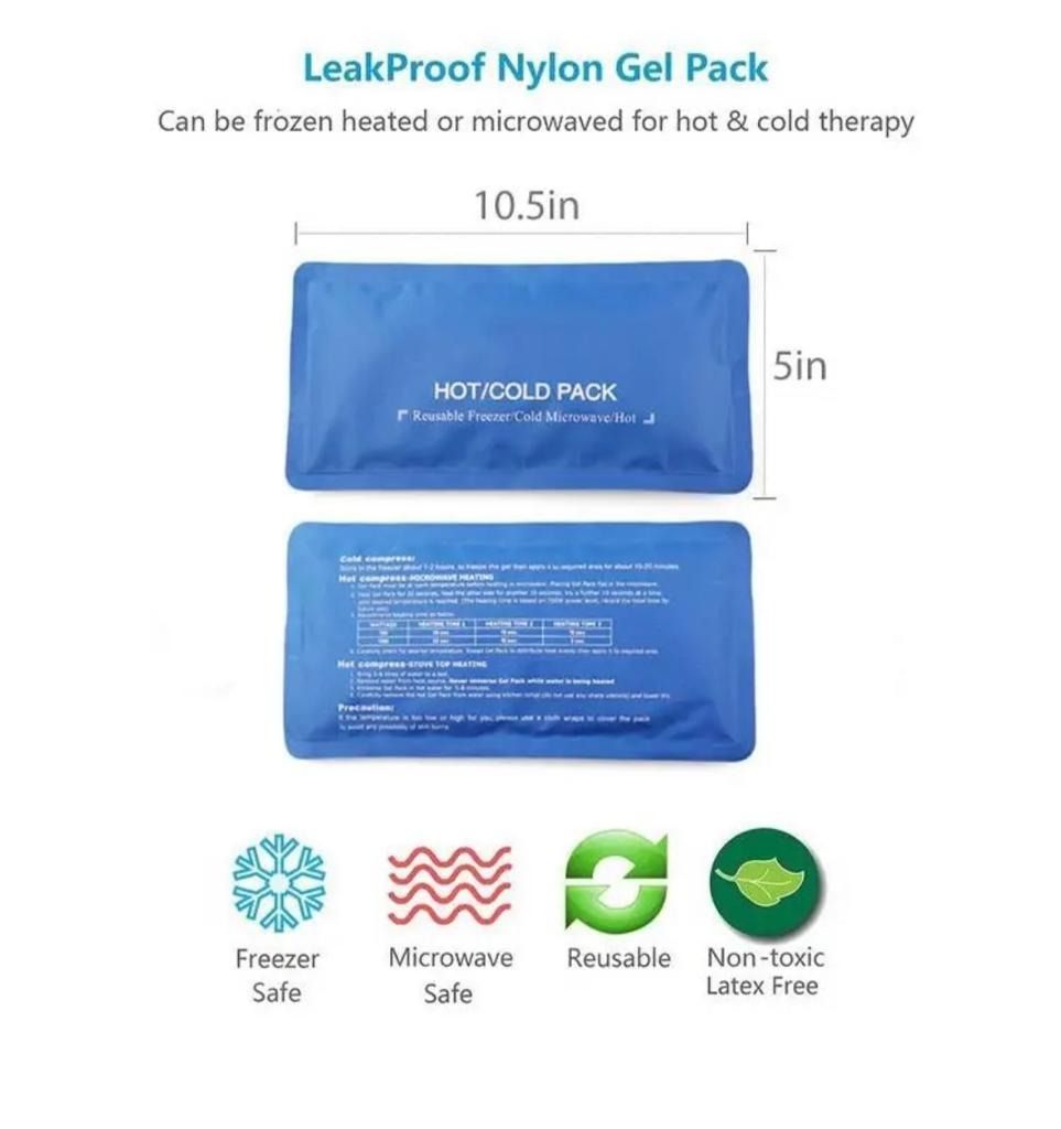 2 pcs Heat pack Knee support Ice Pack for injury Hot pack knee Pain ...