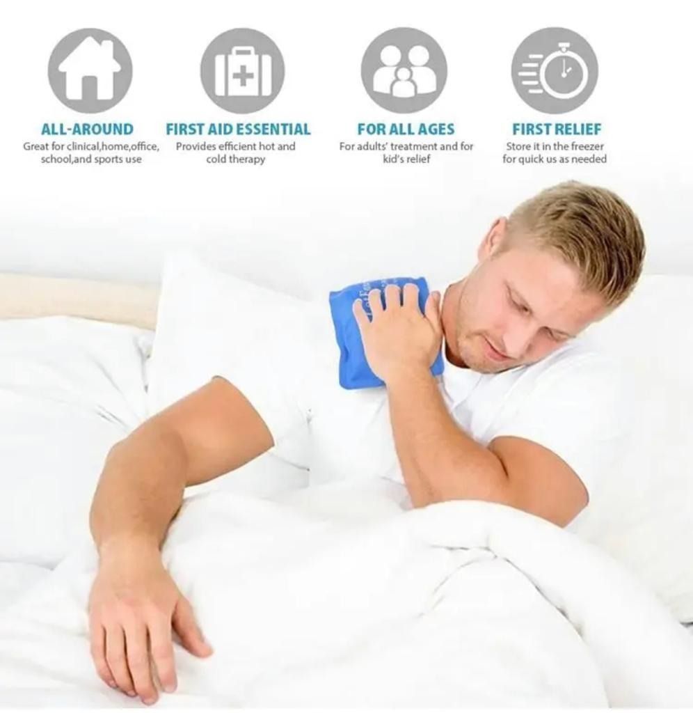 2 pcs Heat pack Knee support Ice Pack for injury Hot pack knee Pain ...