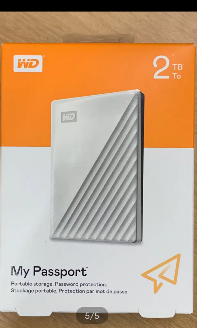 2tb Wd My Passport Portable External Hard Drive Hard Disc Computers And Tech Parts