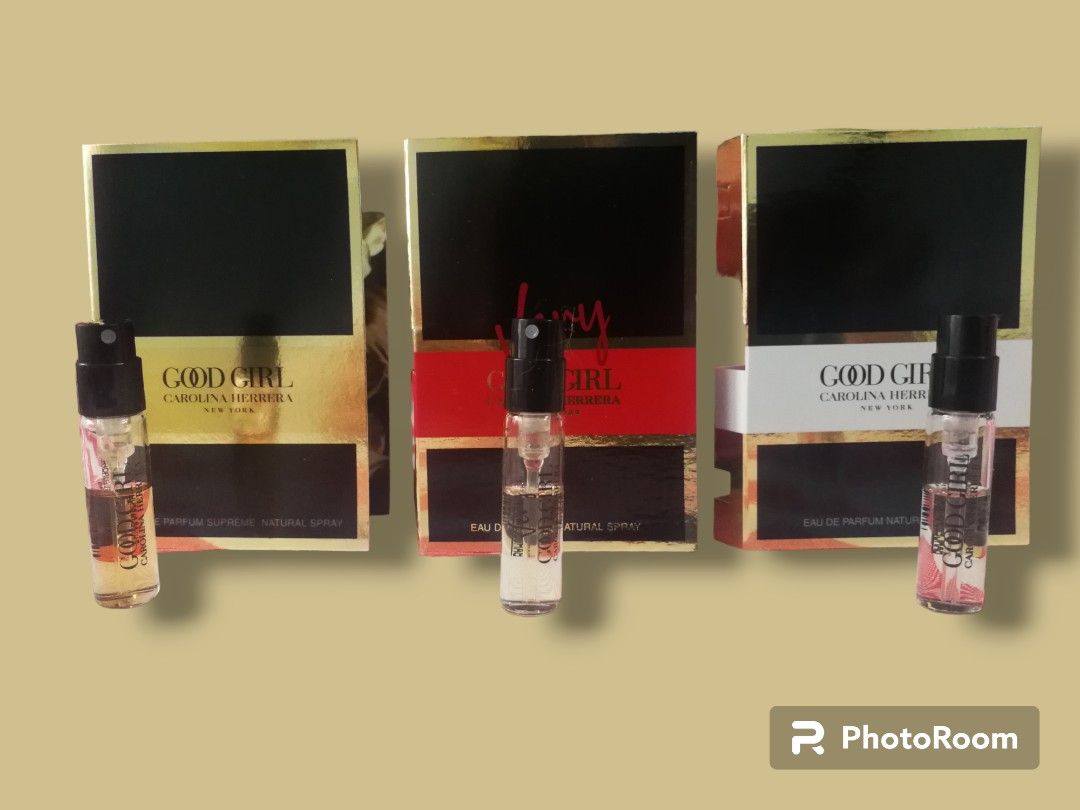 3 Varieties of Good Girl Sample, Beauty & Personal Care, Fragrance ...