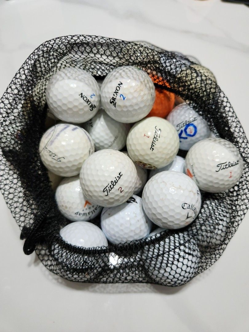 40x Assorted Golf Balls, Sports Equipment, Sports & Games, Golf on ...