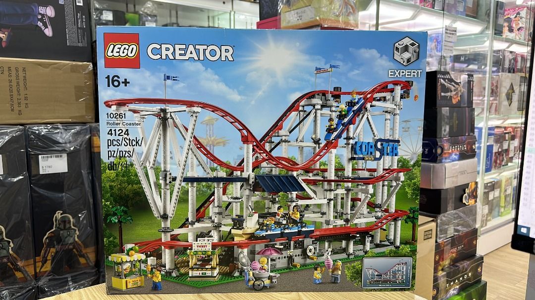 全新 Lego 10261 Roller Coaster 瘋狂過山車, 興趣及遊戲, 玩具 & 遊戲類 - Carousell
