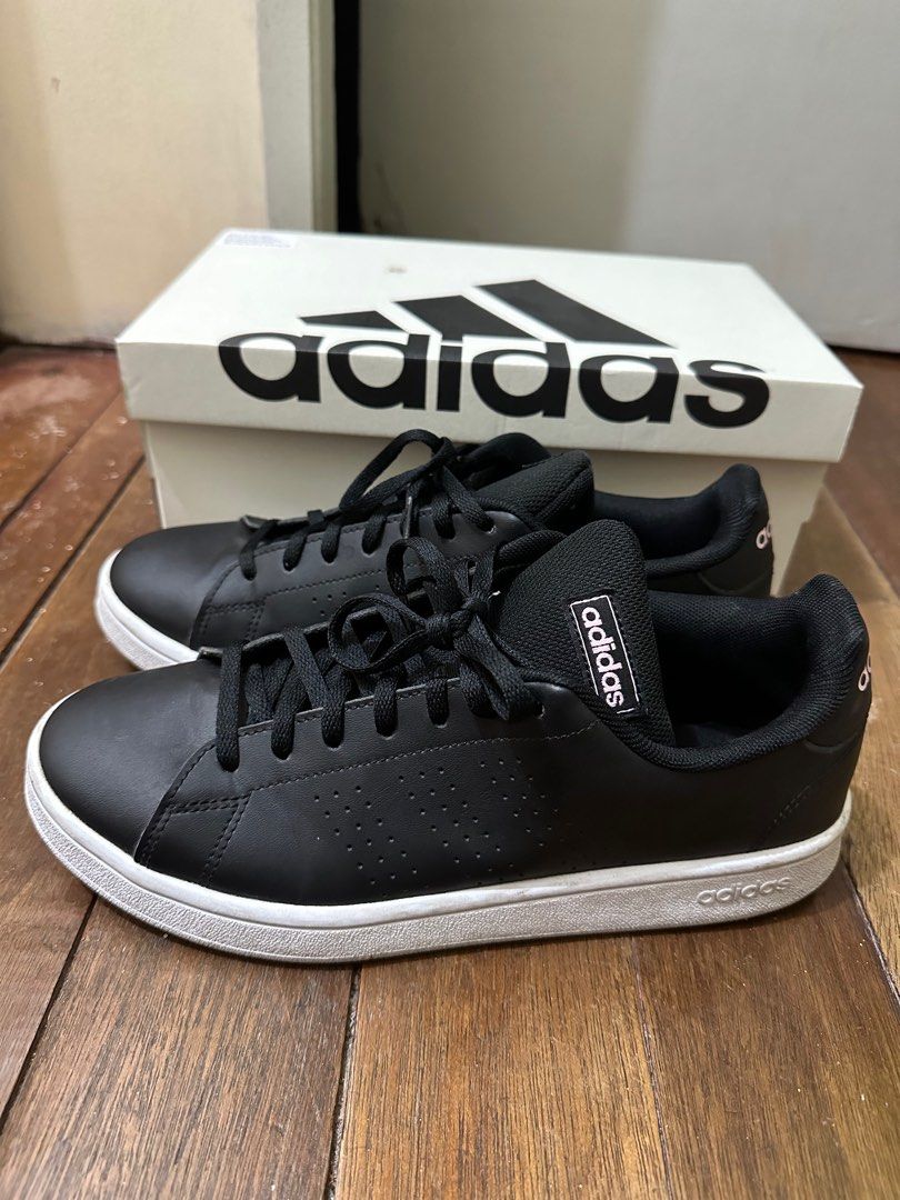 Adidas Advantage base black size 8.5, Men's Fashion, Footwear, Sneakers ...